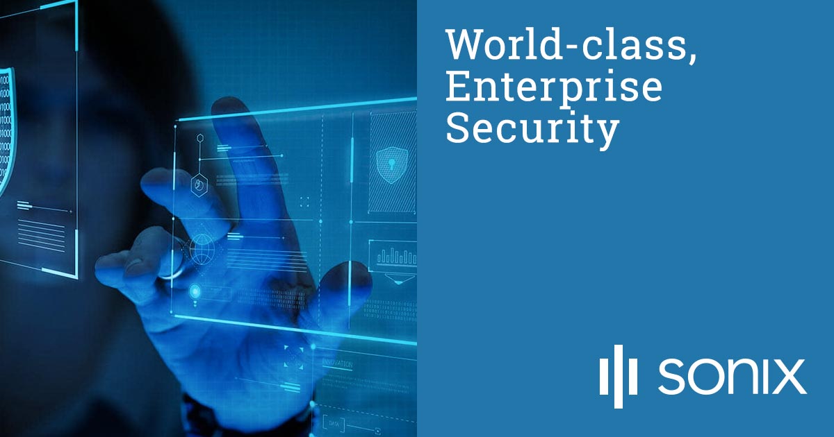 World-class security and a strong privacy policy | Sonix
