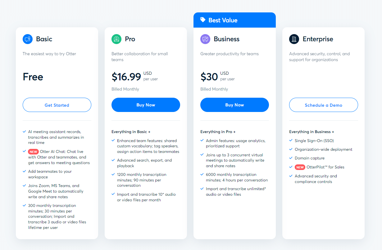 Otter.AI vs. Dragon vs. Sonix: The Full Comparison (2025) • Sonix