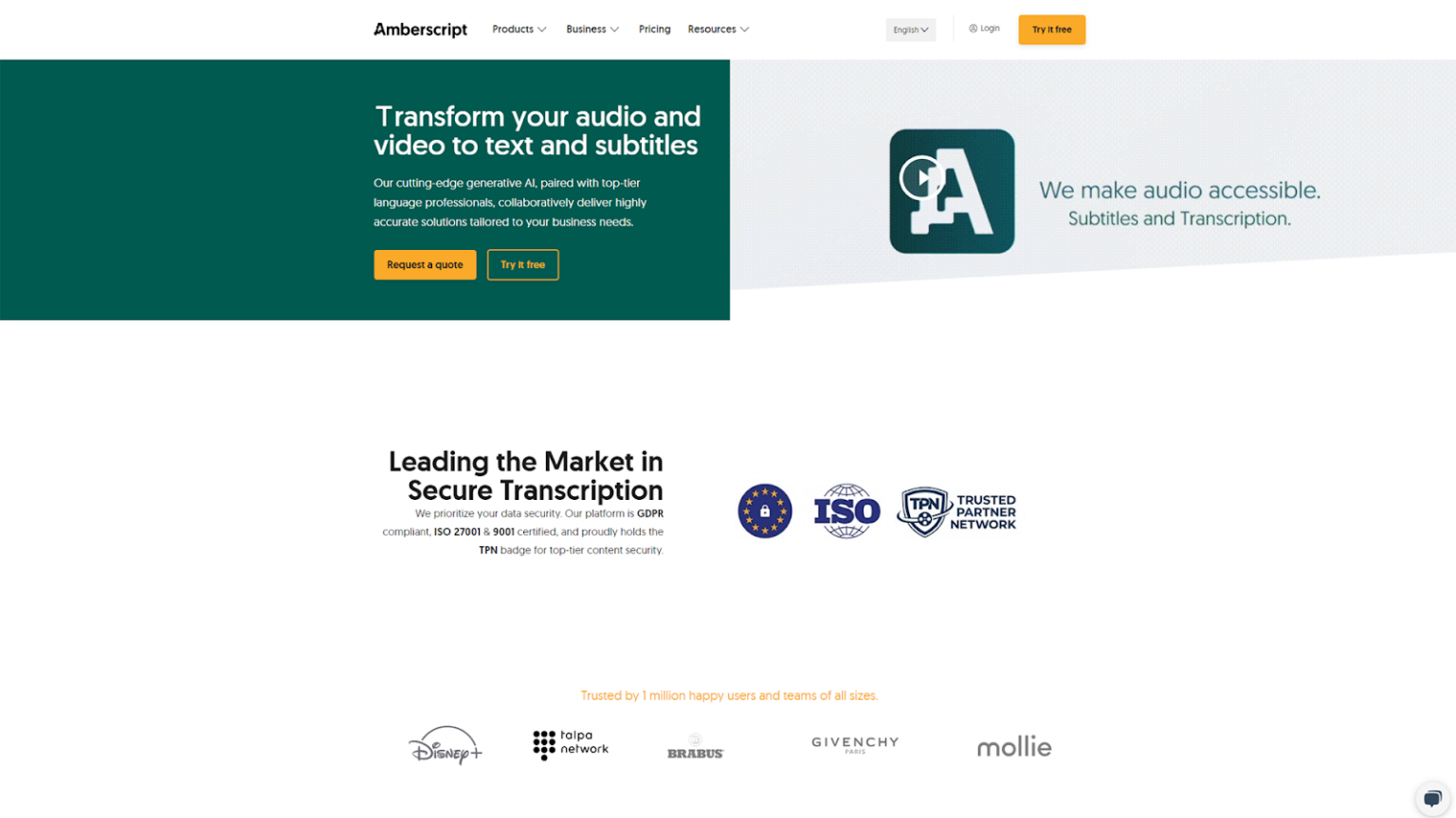 Amberscript Review: Pricing, Features, Alternatives & Comparison [2025] • Sonix